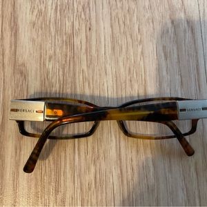 Other | Versace 395 143 Eyeglasses Brown Tortoise Rectangle Frames 5316 ...